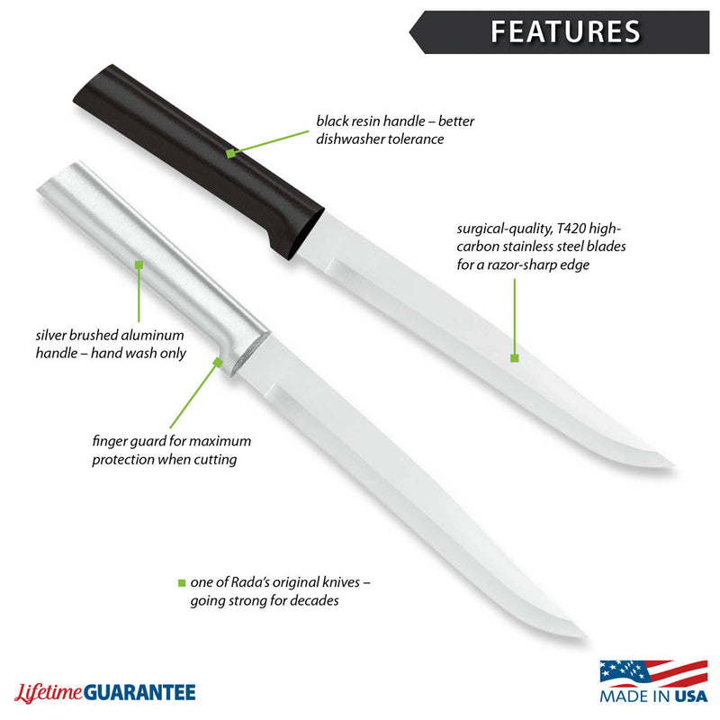 Slicer Knife | Large Knives - Rada Cutlery - Rada Kitchen Store