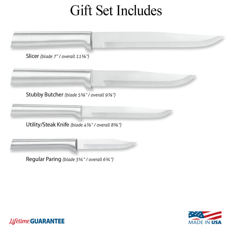 Wedding Register Gift Set | Stainless Steel Knife Set - Rada Cutlery ...